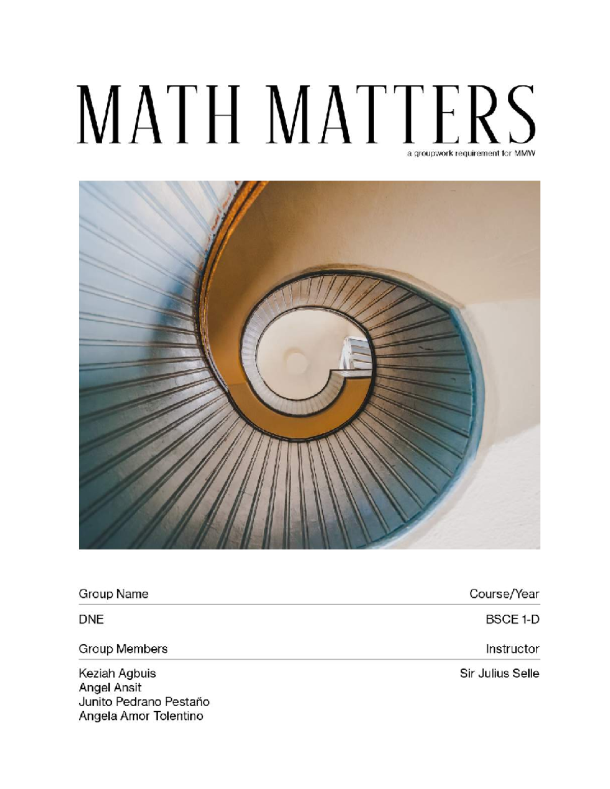 MATH IN THE MODERN WORLD - BSEd-Mathematics - CTU - Studocu