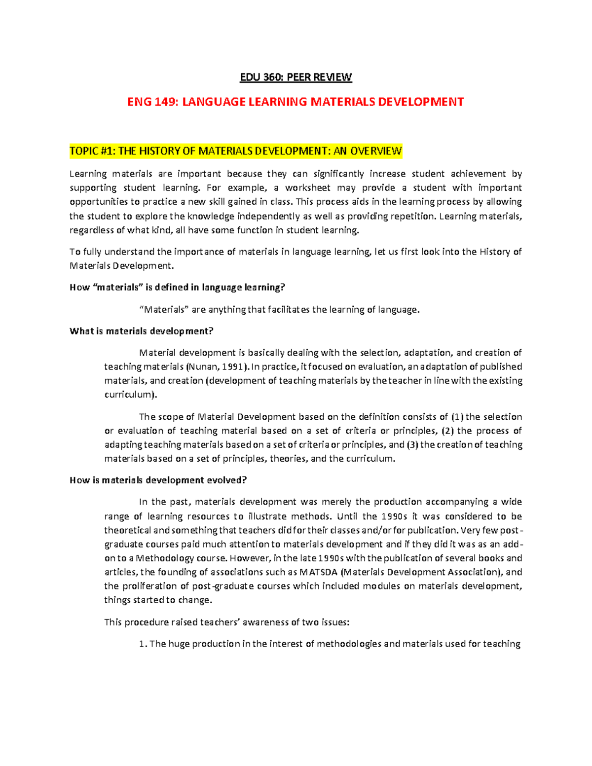 ENG 149 Language Learning Materials Development Handout EDU 360 eng-149-language-learning-materials-development-handout-edu-360