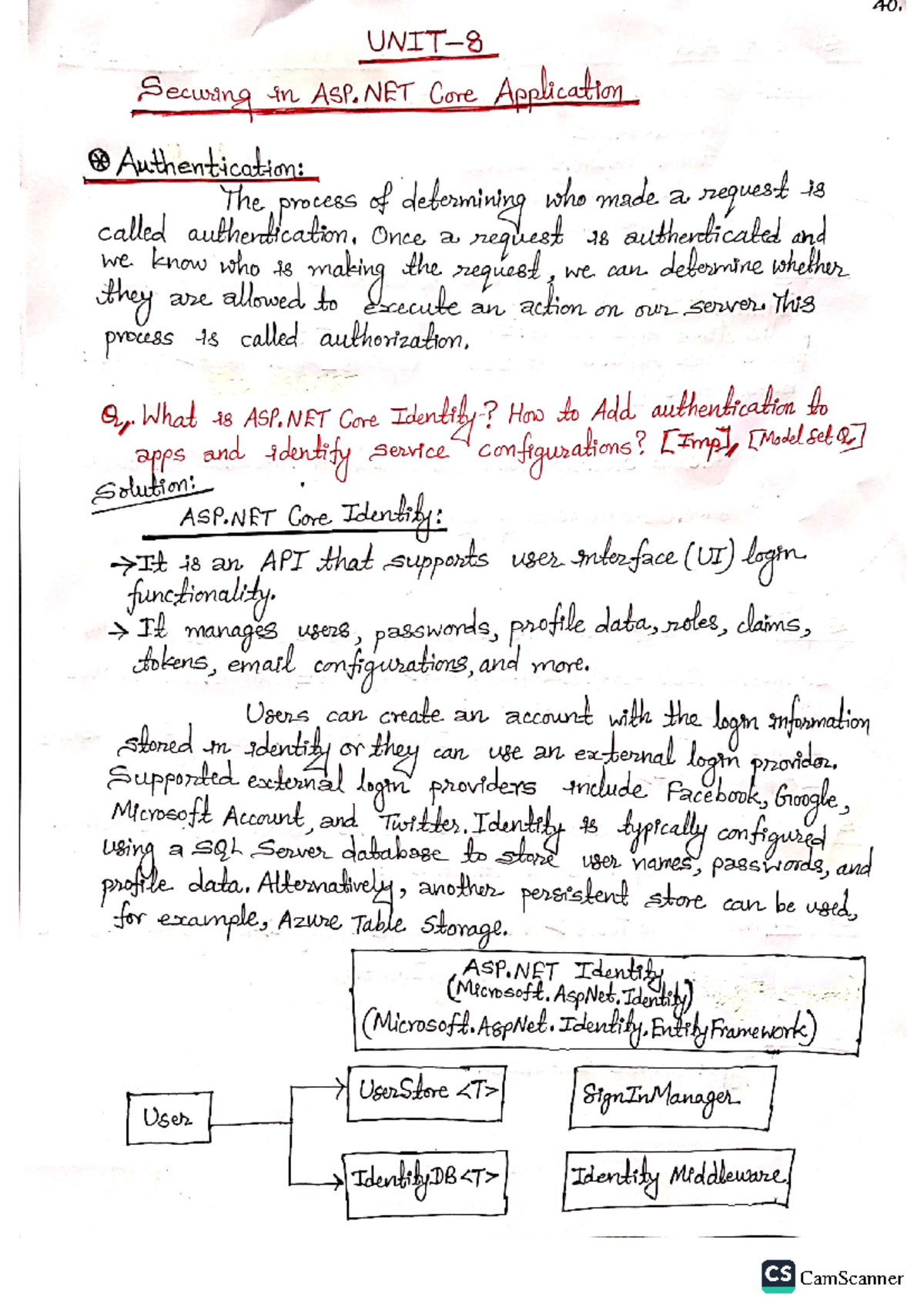 NCC UNIT-8 - Bachelors in Science Computer Science - Studocu