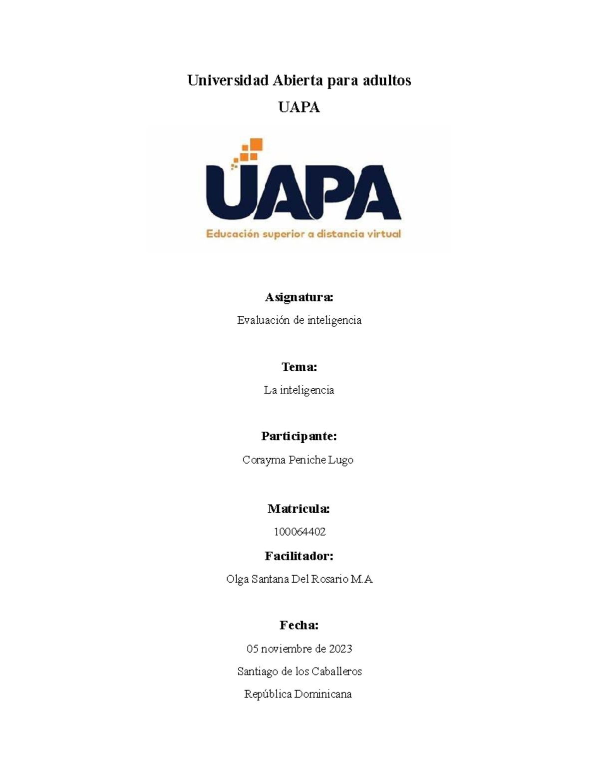 Universidad Abierta para adultos - Universidad Abierta para adultos ...