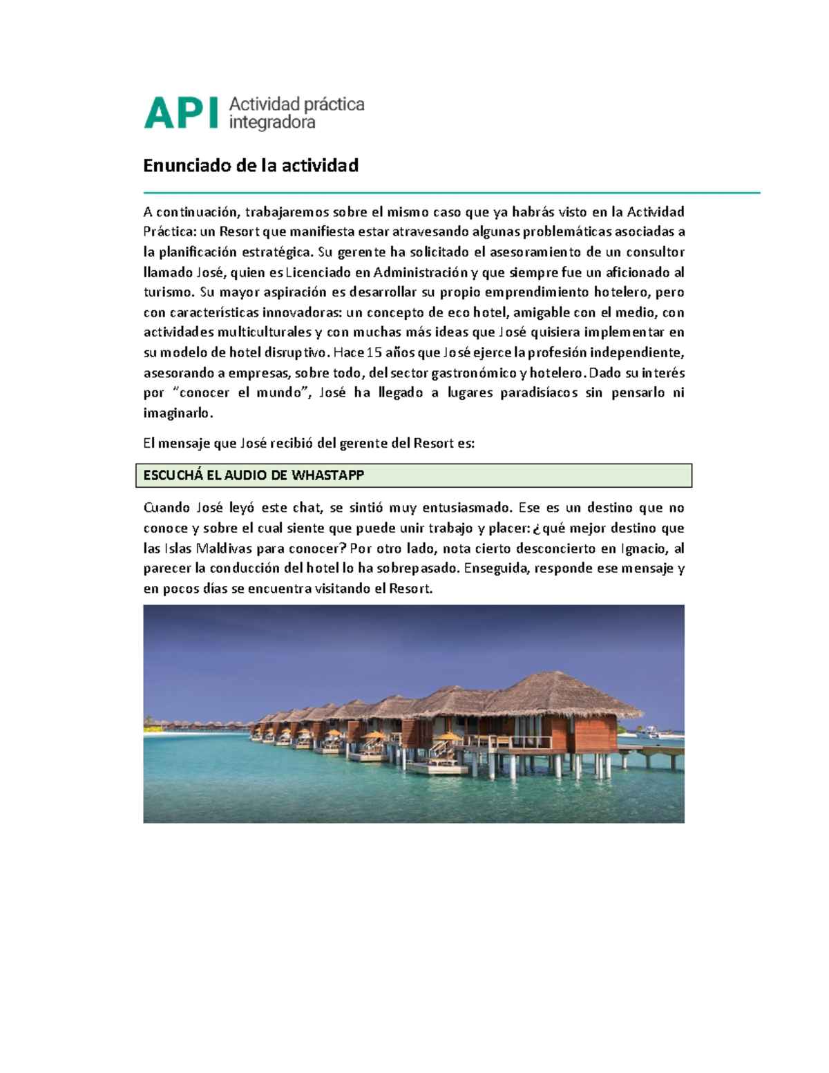 API2 - Enunciado de la actividad - Warning: TT: undefined function: 32 Enunciado de la actividad ...