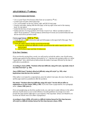 APA Headings 7th edition - Headings APA Style uses a unique headings ...