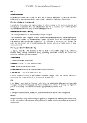 BPM203 TMA01 Marked Paper JAN 2023 - Construction Project Management ...