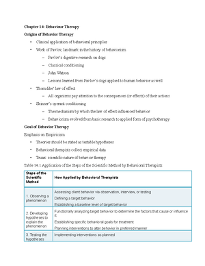 Psyc 345 chapter 8 notes - Chapter 8: The Clinical Interview The ...