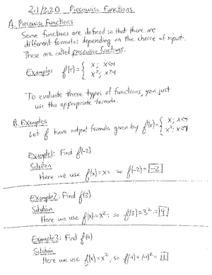 2.1:2.2P Increasing:Decreasing Functions; Extreme Values - MTH103 - Studocu