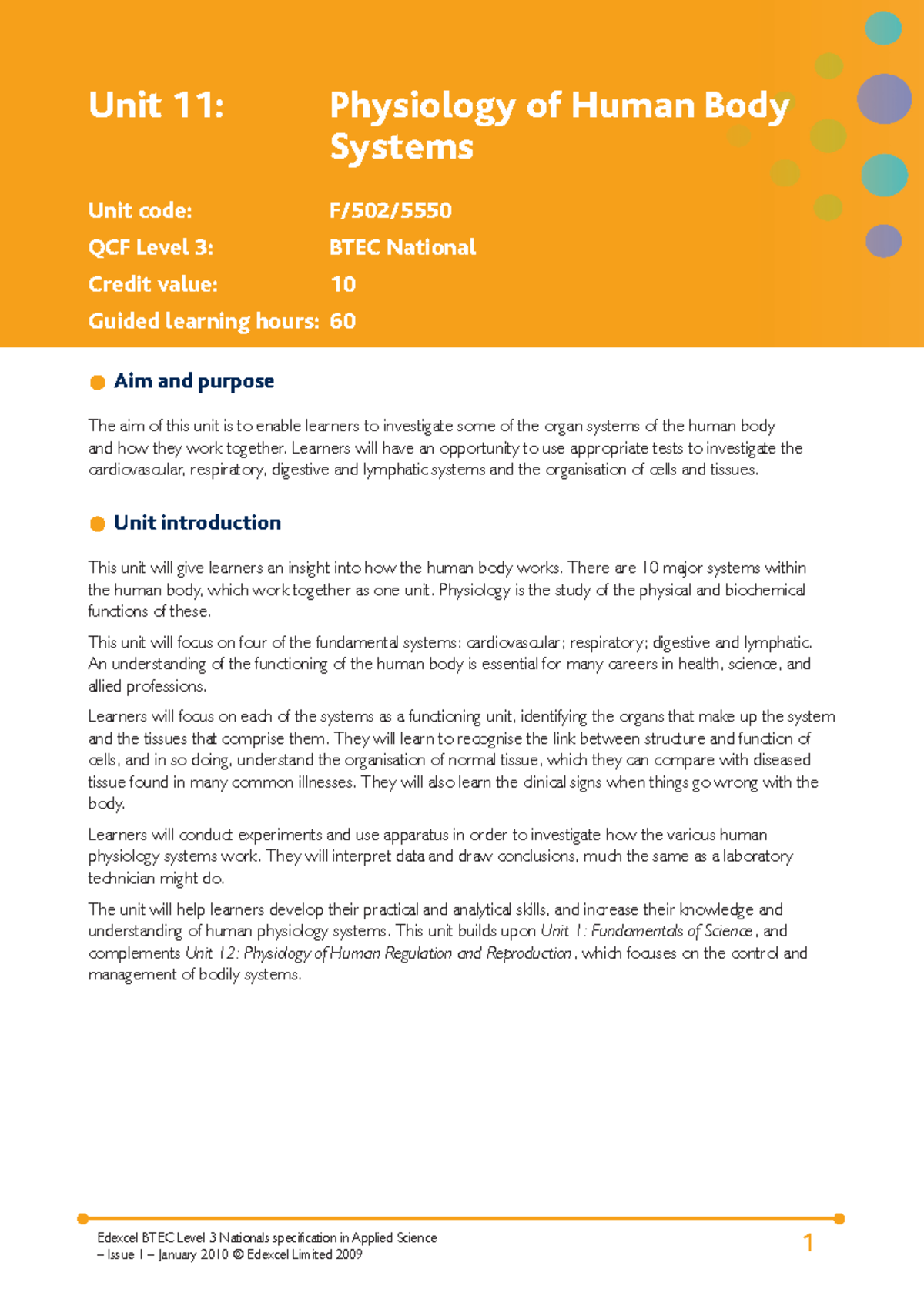Unit_11_Physiology_of_Human_Body_Systems - Edexcel BTEC Level 3 ...
