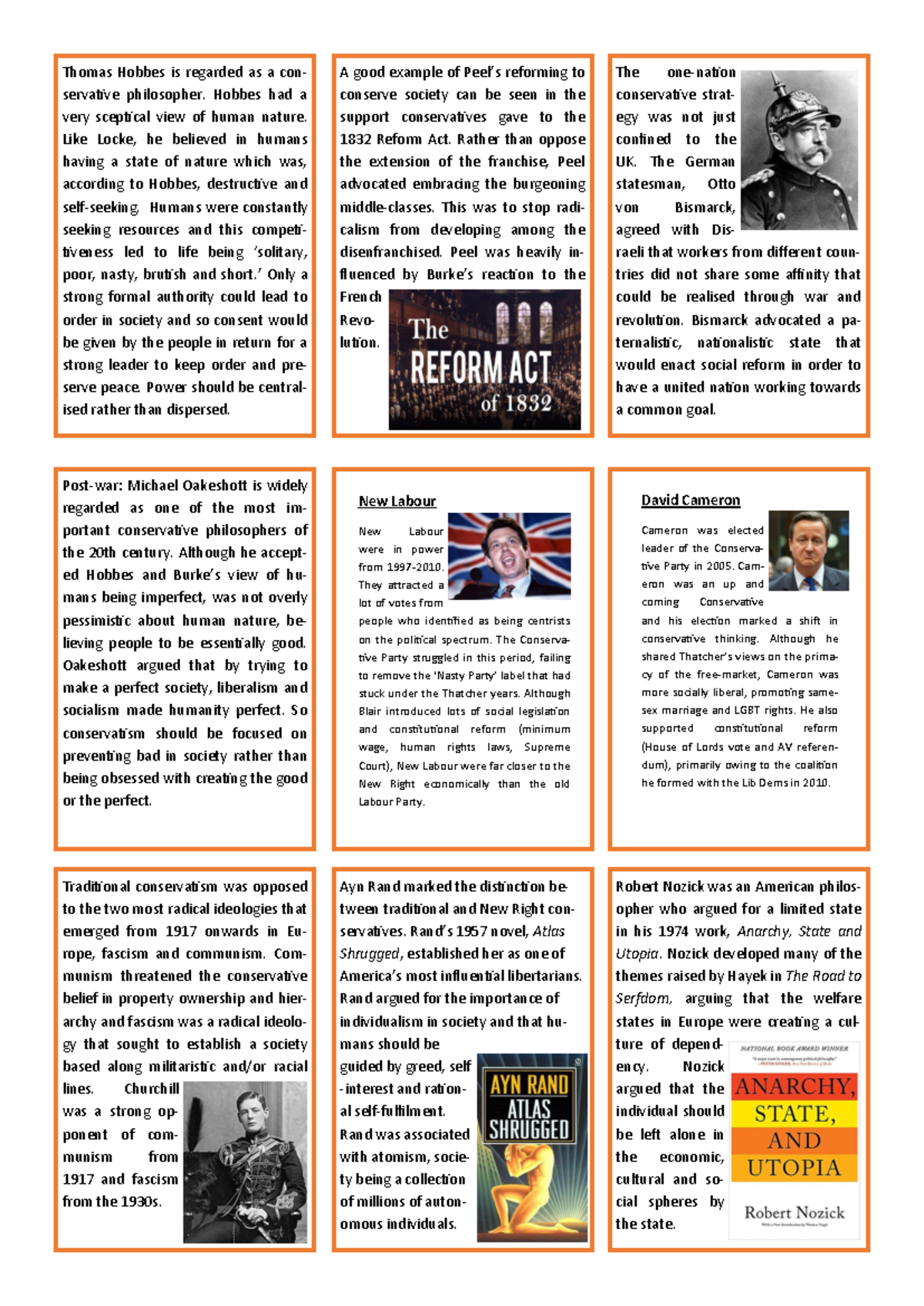 History of Conservatism - Thomas Hobbes is regarded as a con- servative ...