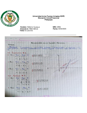 Actividad suplementaria - ecuaciones- jonathan sari - Jonathan Luis ...