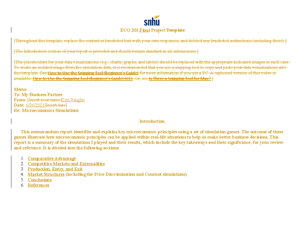 ECO 201 Project done - Class Assignment - ECO 201 Final Project ...