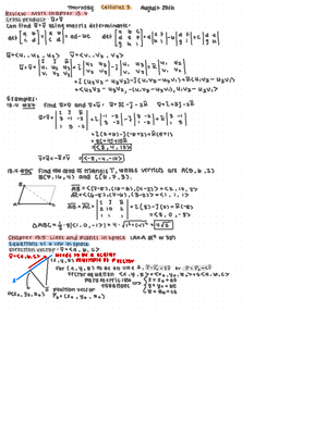 Calc 3 09.01.22 - MATH 273 - Studocu
