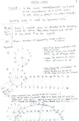 Engineering graphics - ENGINEERING CURVES 1 Curves cutting a cone CONIC ...
