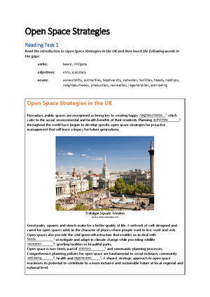 Open Space Strategies edited - Open Space Strategies Reading Task 1 ...