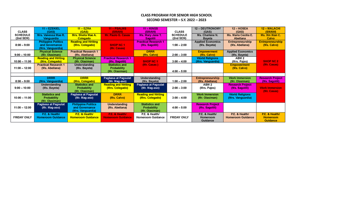 Inbound 7063623159252886396 - CLASS PROGRAM FOR SENIOR HIGH SCHOOL ...