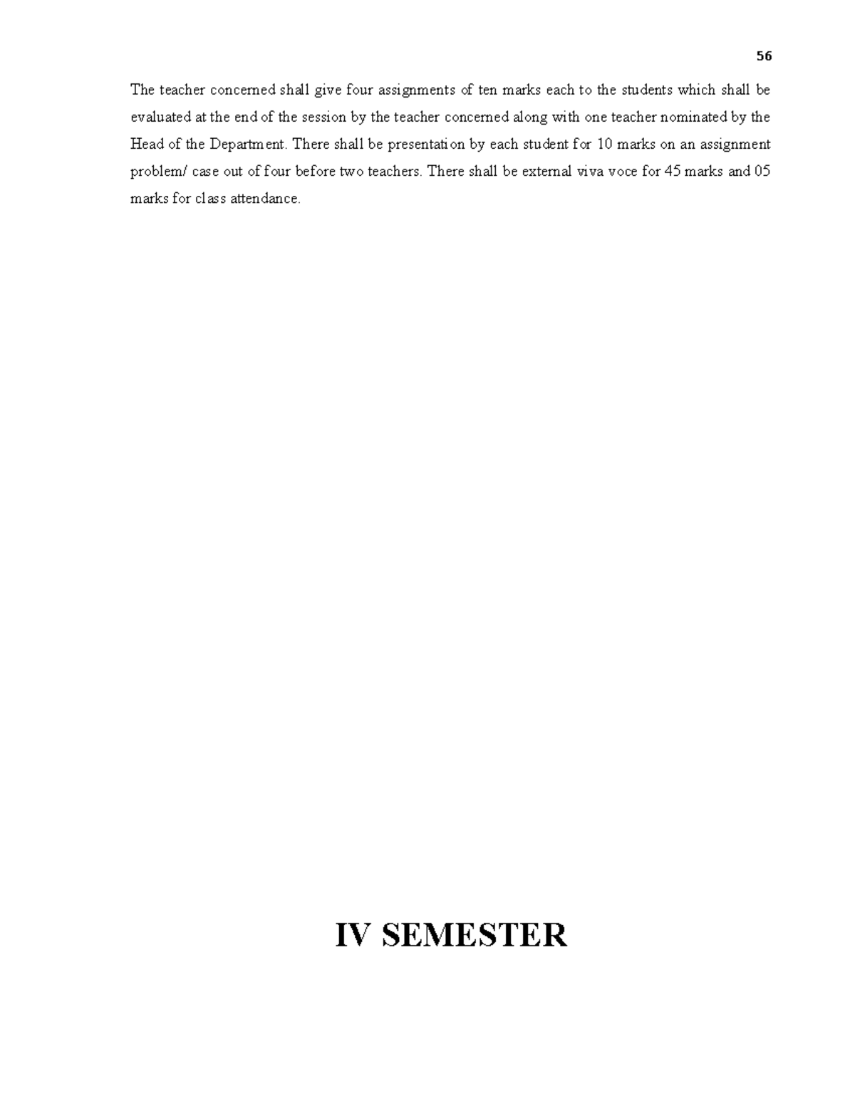 Law-5.pdf 4th sem - The teacher concerned shall give four assignments of ten marks each to the ...