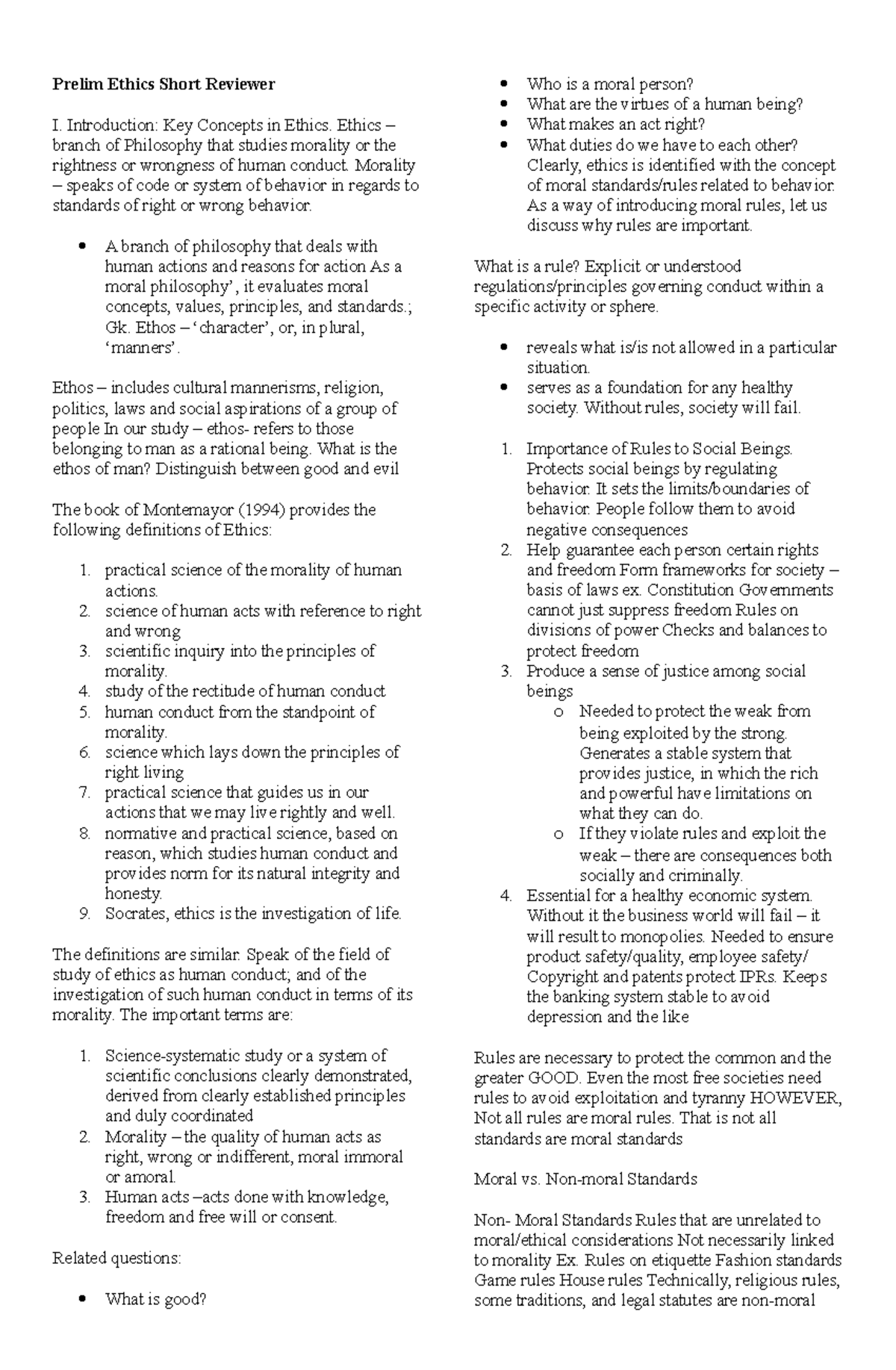 Ethics - Introduction: Key Concepts in Ethics. Ethics – branch of ...