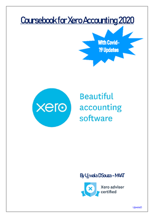 XERO Fast Track Exam 93% - Accountancy - Studocu