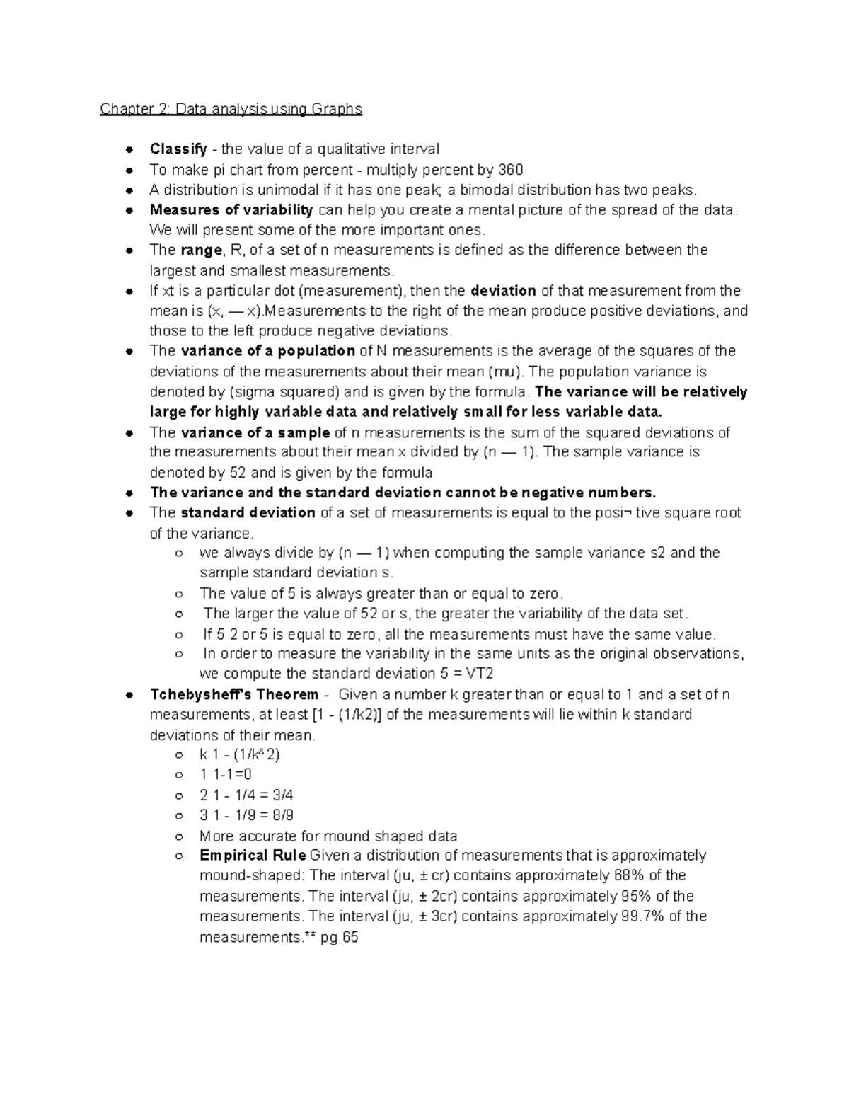 Data analysis using Graphs and Probability - Chapter 2: Data analysis ...