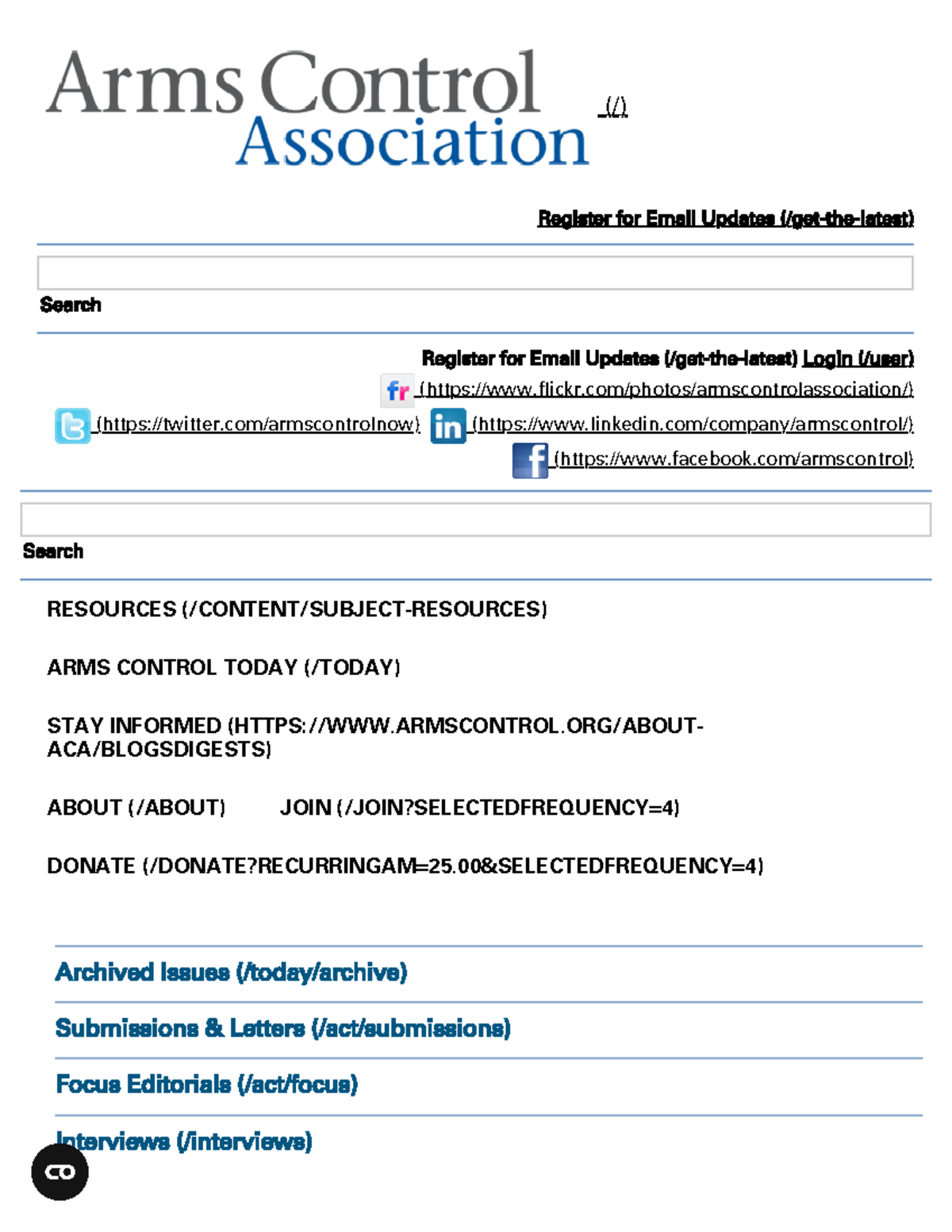 The Perils of Proliferation in South Asia Arms Control Association ...