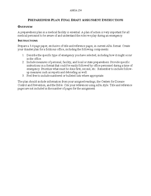 Tuberculosis Power Point Assignment Instructions - AMOA 254 TUBERCULOSIS POWERPOINT ASSIGNMENT ...