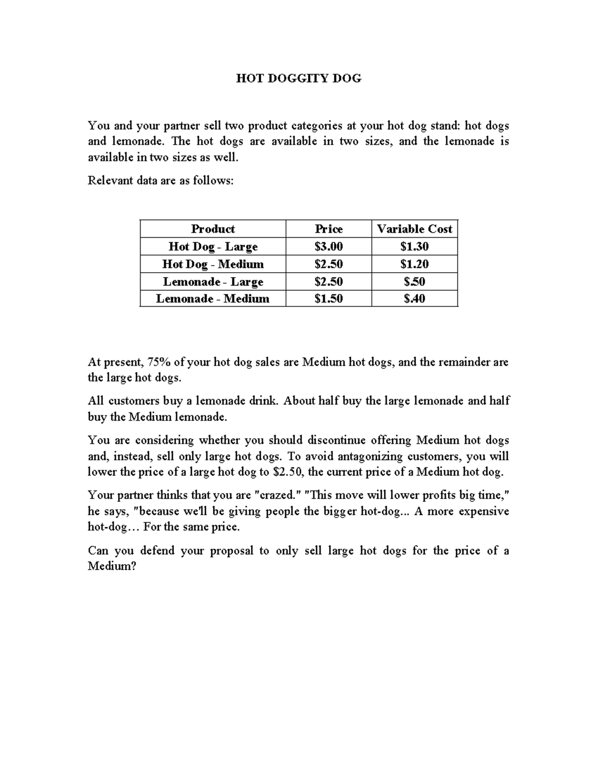 HOT Doggity DOG - HOT Diggity Dog assignment - HOT DOGGITY DOG You and ...