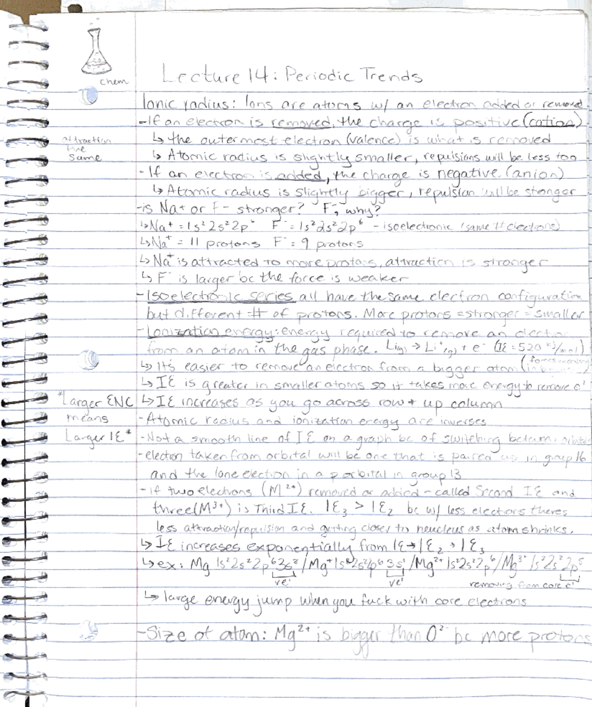 Periodic Trends Lecture - CEM 141 - Studocu