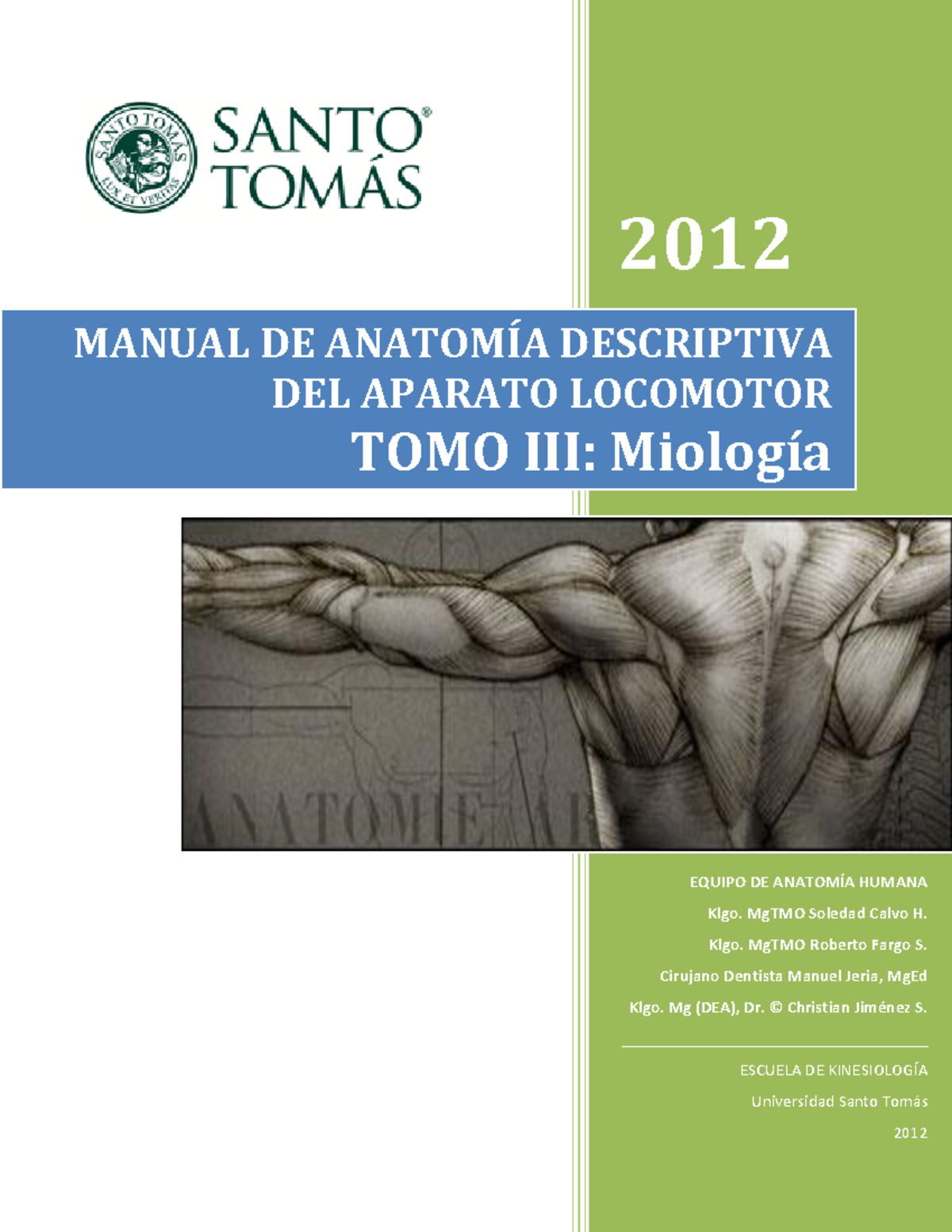 Manual Anatomia Descriptiva TOMO III v1 - 2012 ####### EQUIPO DE ...