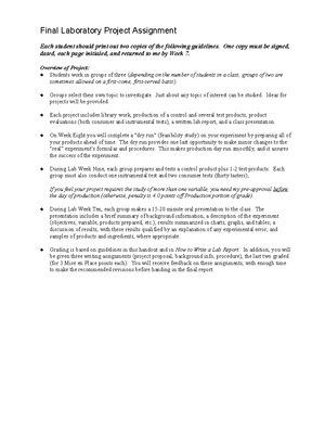 How to Design a Results Table for your Experiment(2) - Laboratory ...