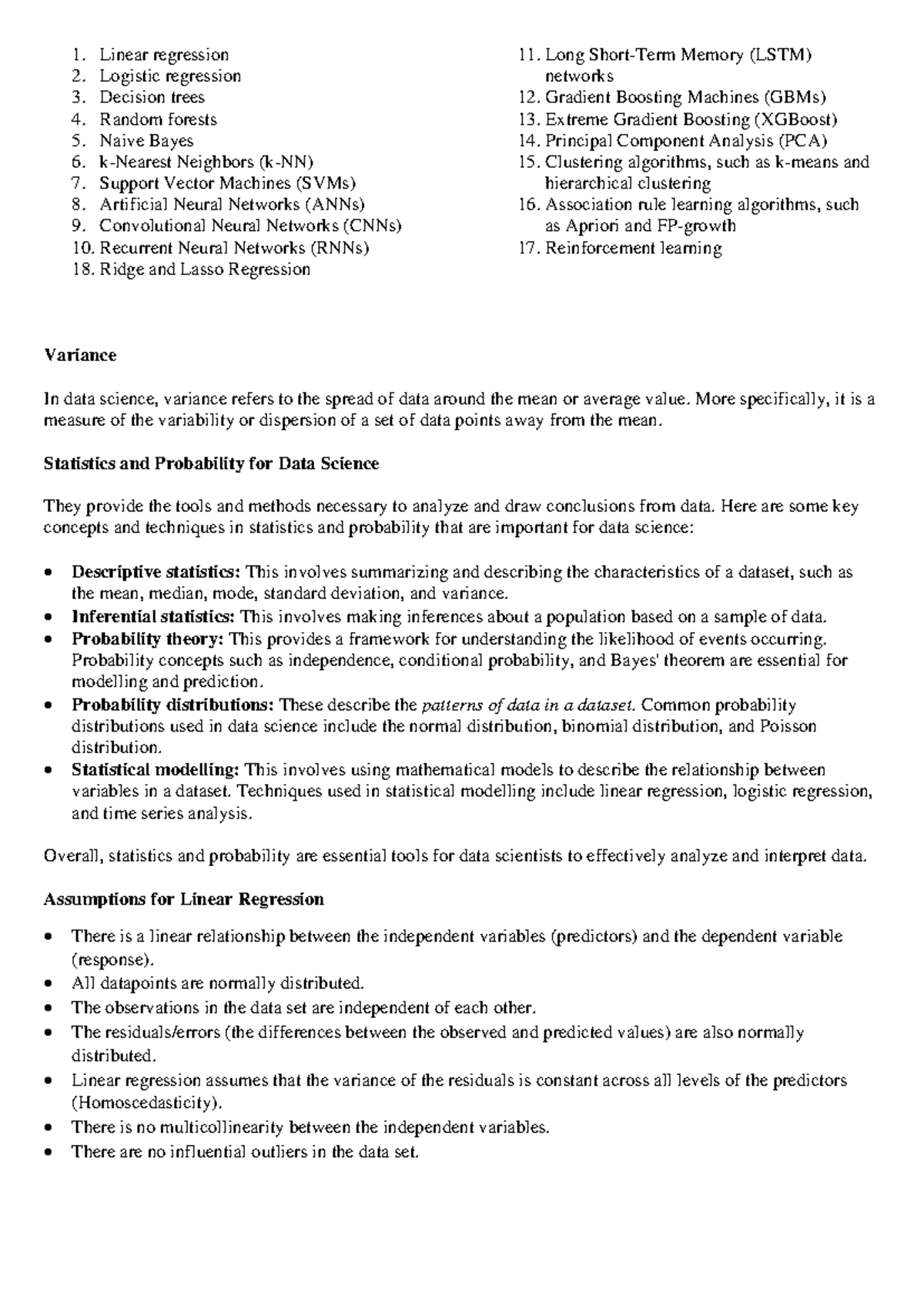Kala Ghoda - najjjjjjjjjjjjjj - Linear regression Logistic regression ...