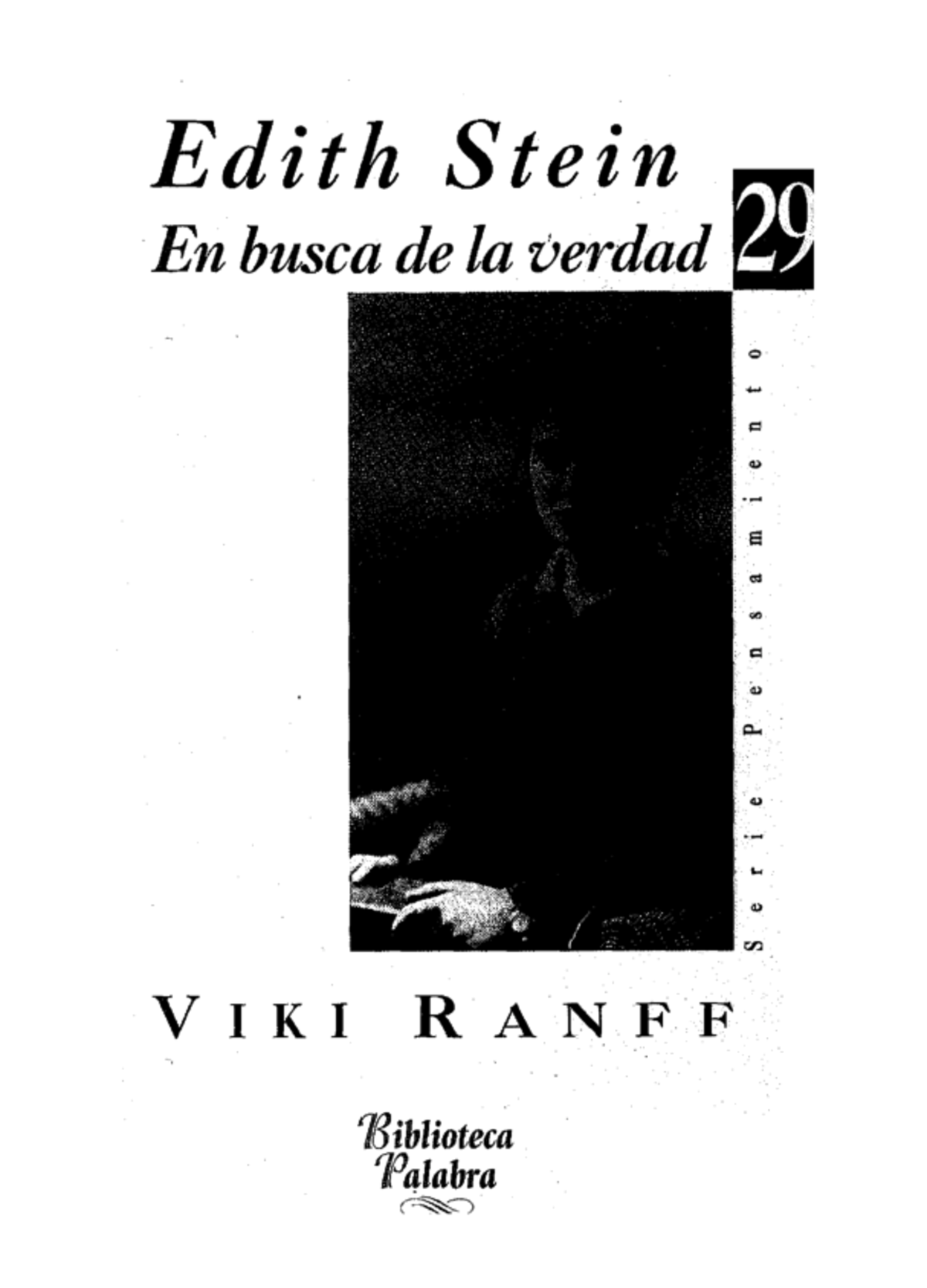 Stein - EN Busca DE LA Verdad - Edith Stein En busca de la verdad I ...