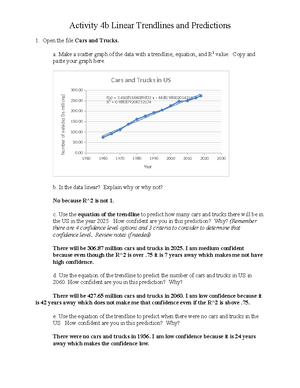 MATH 110 HW 3 - CH Work and assignment - Math 110 Homework #3 Graphs ...
