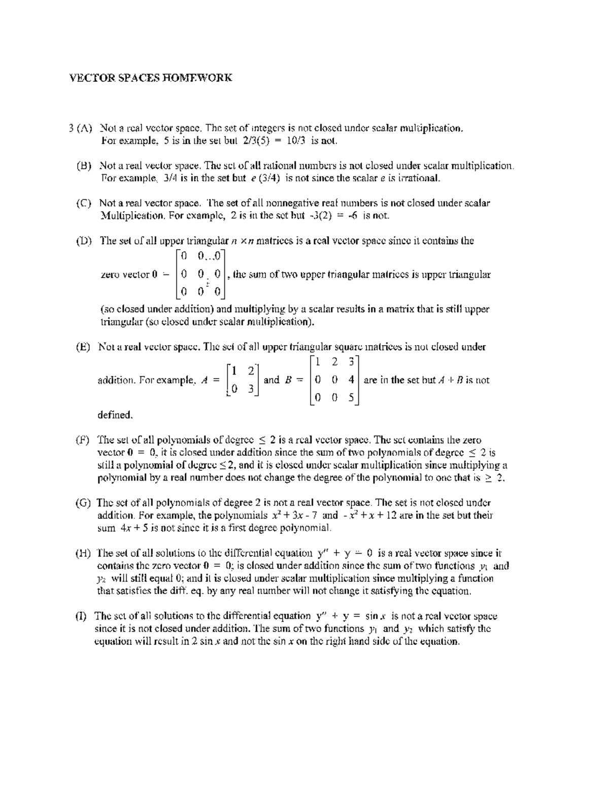 Math2341hwsolu 5 - Homework solutions - MATH 2341 - Studocu