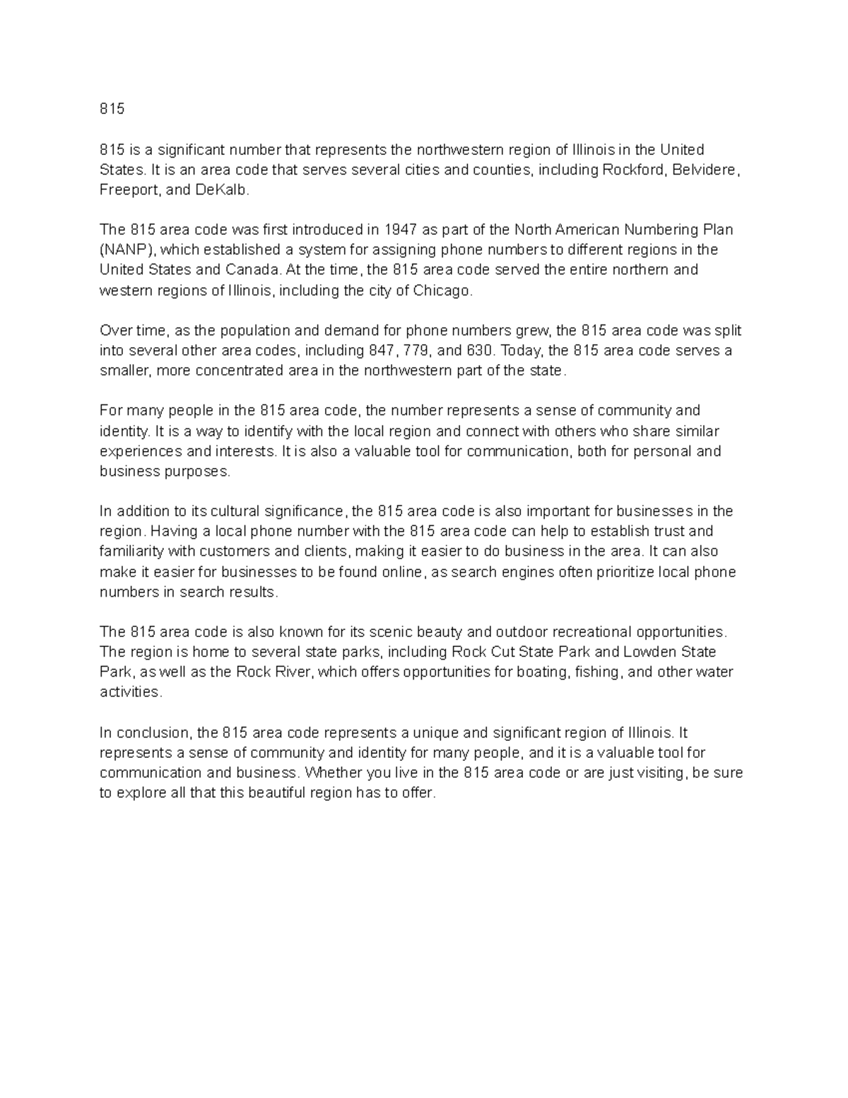 Untitled document (32) - 815 815 is a significant number that ...