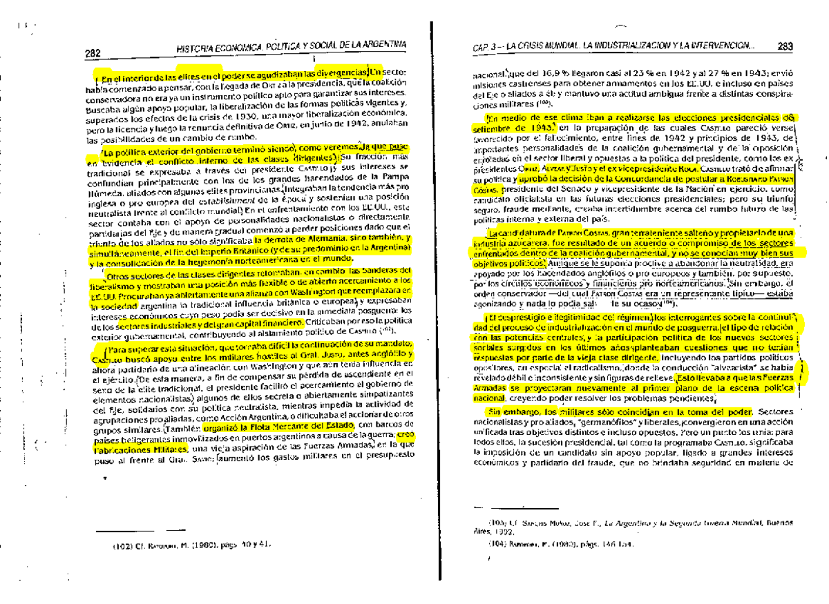 65428431 Historia Economica Politica y Social de La Argentina Mario ...