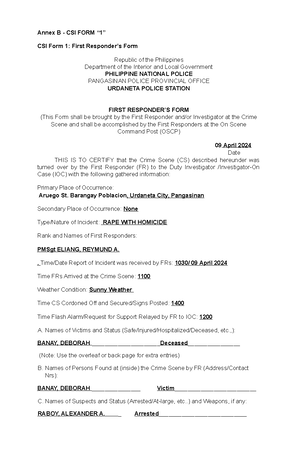 DOT-400-Questioned document - Sure, here's a summary of each definition ...