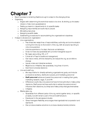 Chapter 1 Summary - Chapter 2 A business is a any activity that seeks ...