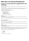 MNP2601 - Unisa - Purchase Management - Studocu
