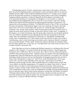 RLST 1001 Professor Dallavalle Reading Essay 1 - When trying to ...