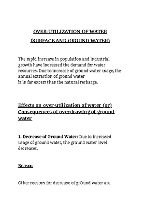 Env chapter 6 - UNIT 6: Social Issues and The Environment 6 FROM ...