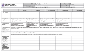 TLE Video EDIT Rubric - notes that are taking - TLE 6 VIDEO EDITING ...