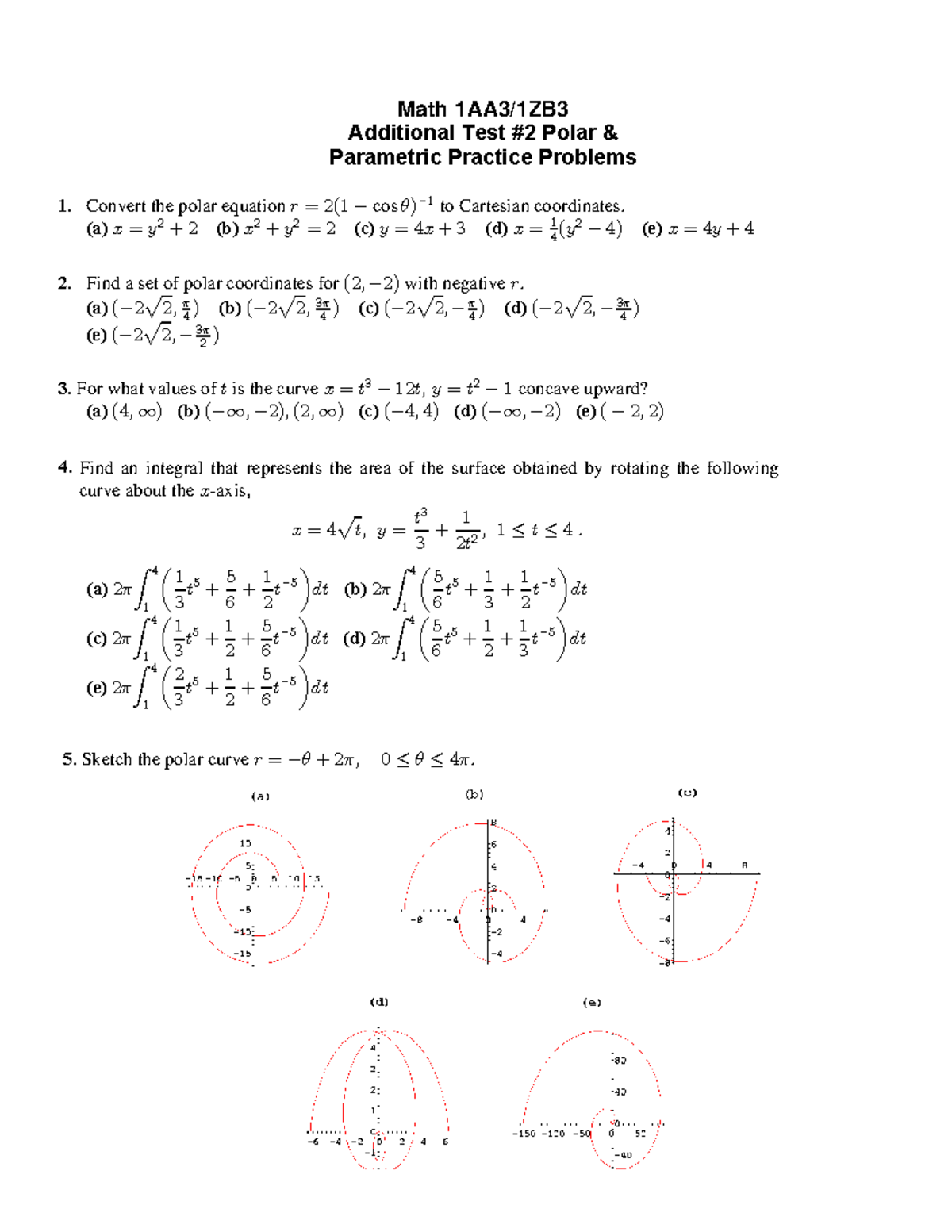 Test 2 Additional - practice material, test material, i'm not sure what ...