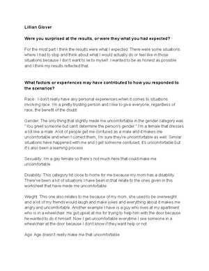 CJ 120 Module Two Practice Activity Lillian Glover - CJ 120 Module Two ...