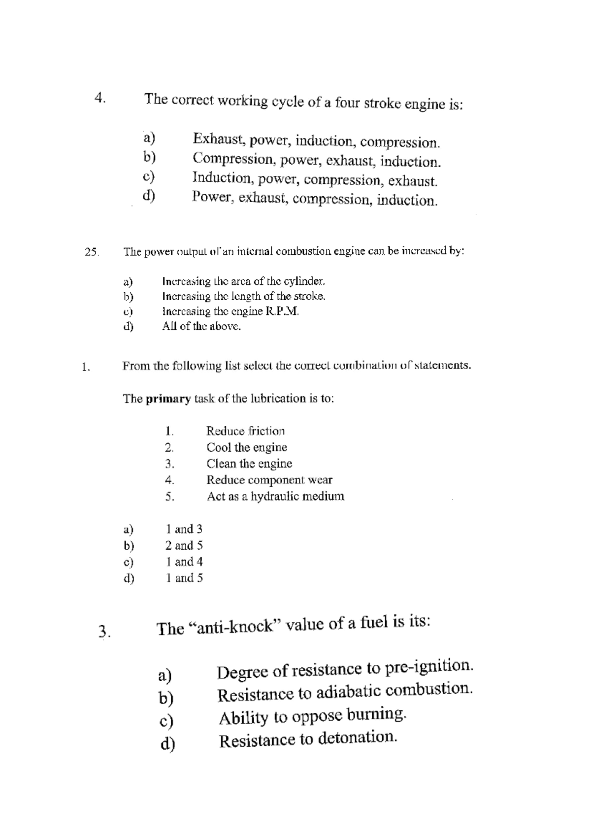 Oxford Sample Questions - AERO231 - Studocu