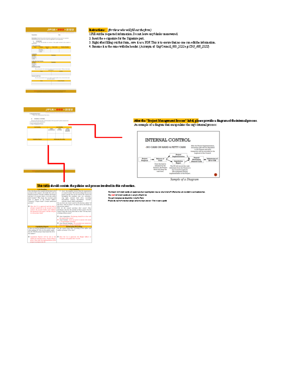 Instructions 003 Form Instruction for Organizations - Instructions ...