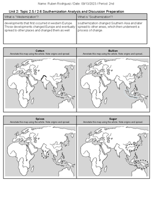 Unit Guide - Period 2 (1450-1750) - Unit Guide – Period 2 (1450 CE-1750 ...