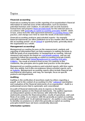 Accounting Organization - Organizations Professional bodies ...