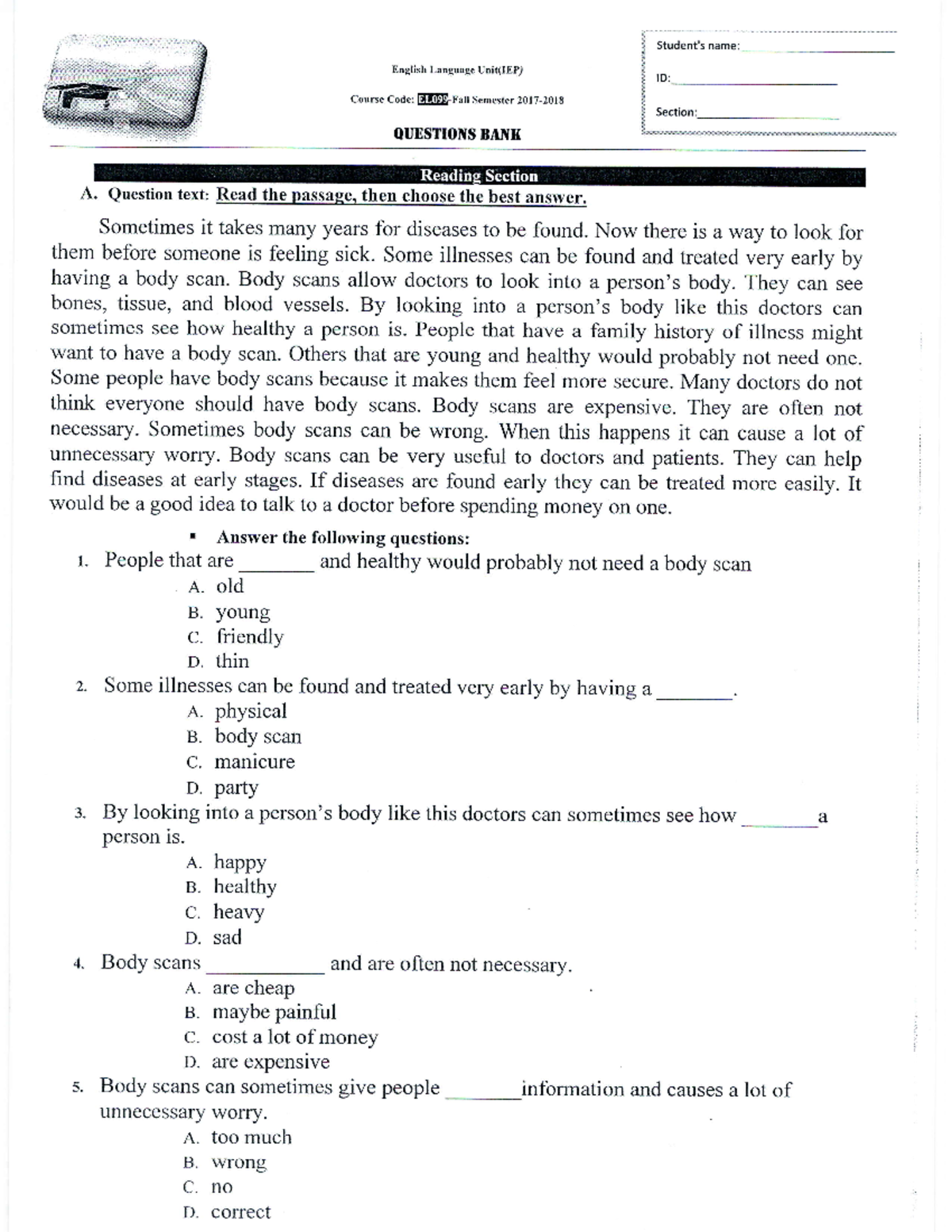 EL099-Final Revision MTA - ;;;;.;;;, ID: English Language Unit(IEP ...