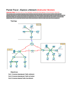 5.2.3.6 Packet Tracer - Implementing Static and Dynamic NAT Instructions IG - © 2013 Cisco and ...