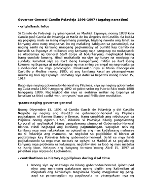 Docu Film JOSÉ Rizal Sa Landas ng Paglaya - Who are the significant ...
