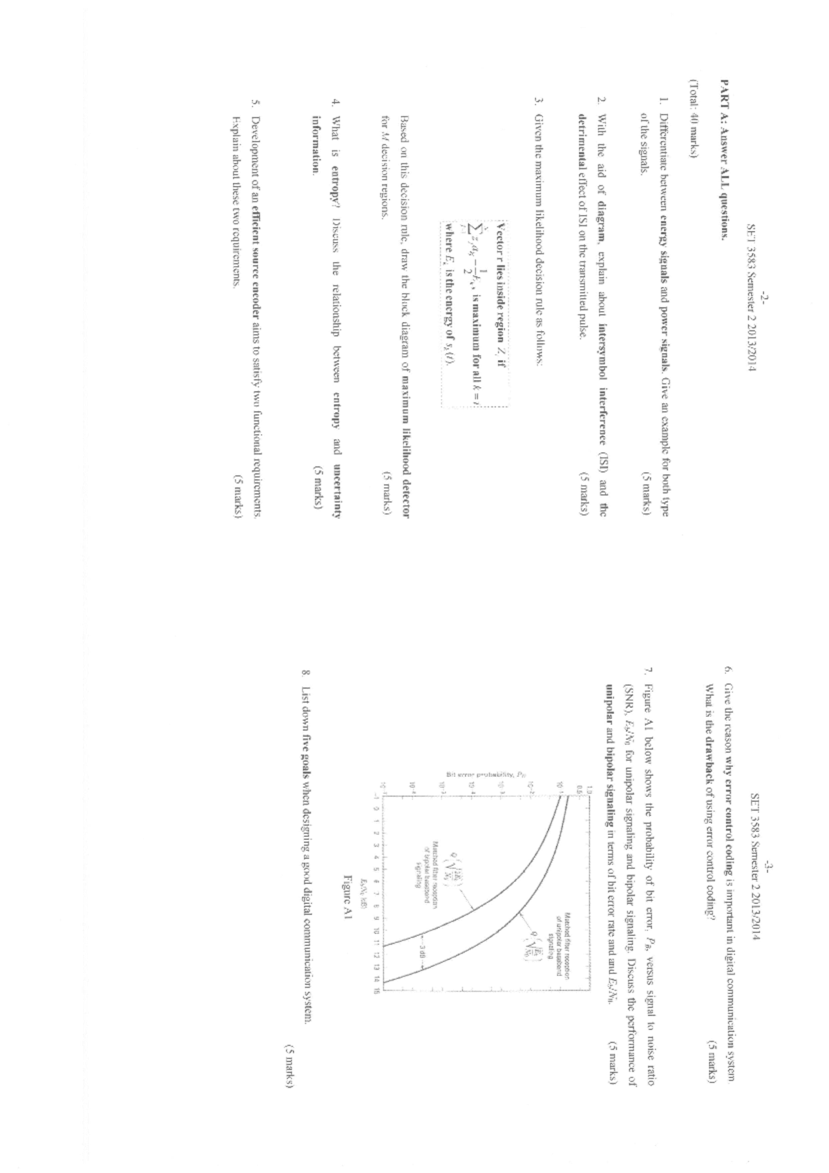 Final Examination Semester II Session 1314_Digital Communcation System ...