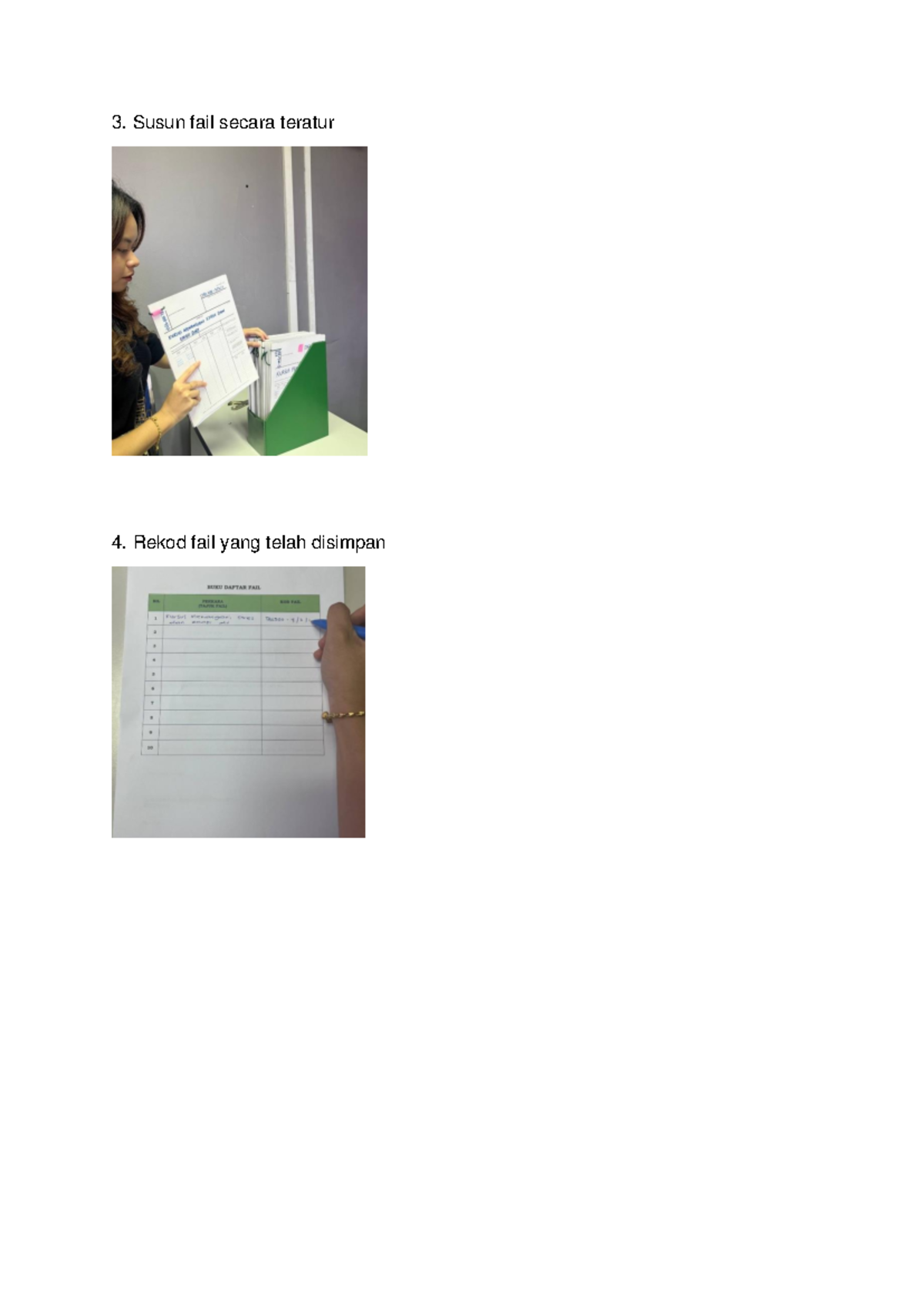 KK 13 Penyimpanan - Summary International Event Management - Susun fail ...